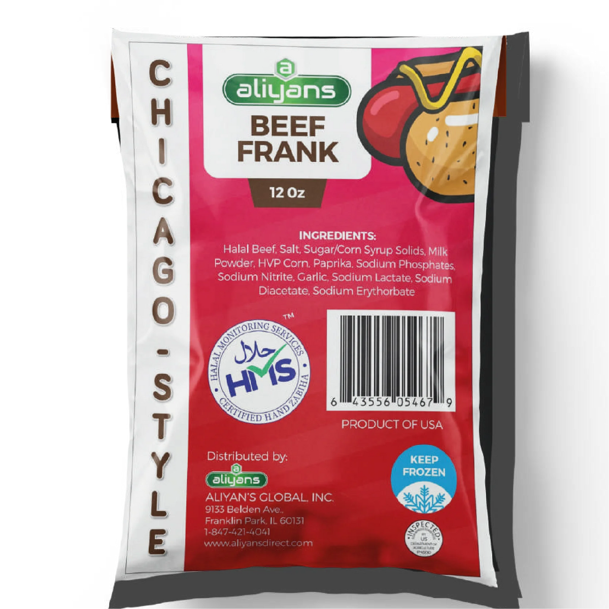 HALAL BEEF FRANK – aliyansdirect.com