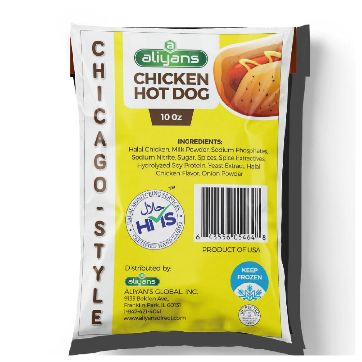 Halal Chicken Hot Dog – aliyansdirect.com