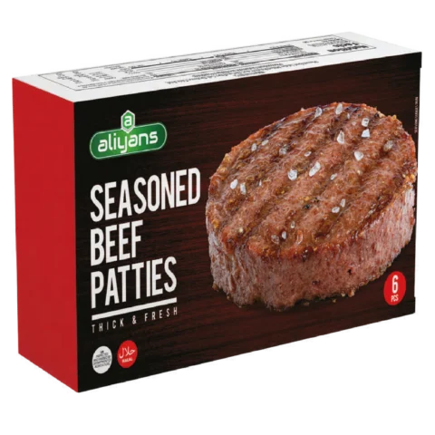 Halal Seasoned Beef Burger Patties – aliyansdirect.com